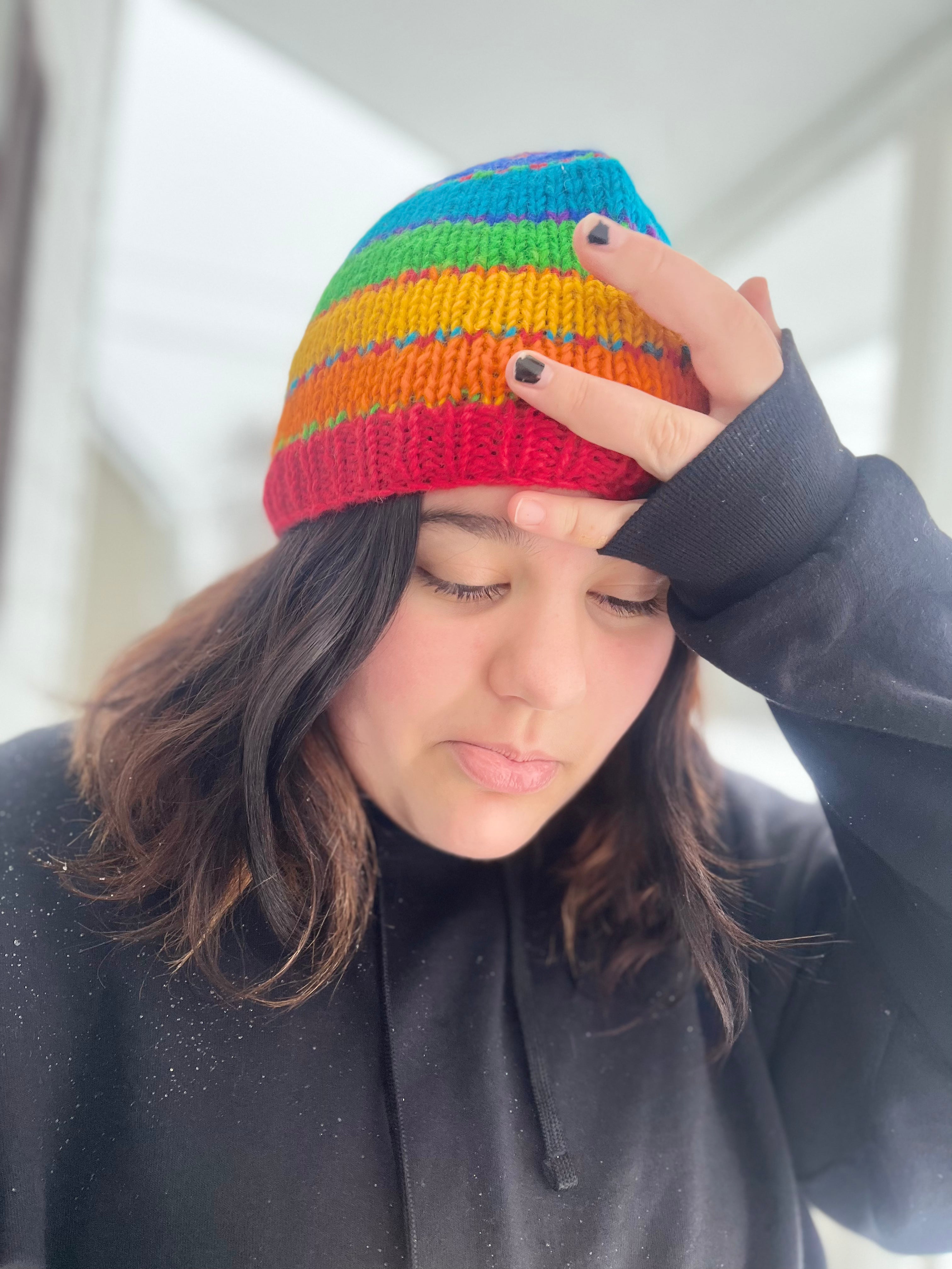 Rainbow Beanie Arcane Coda